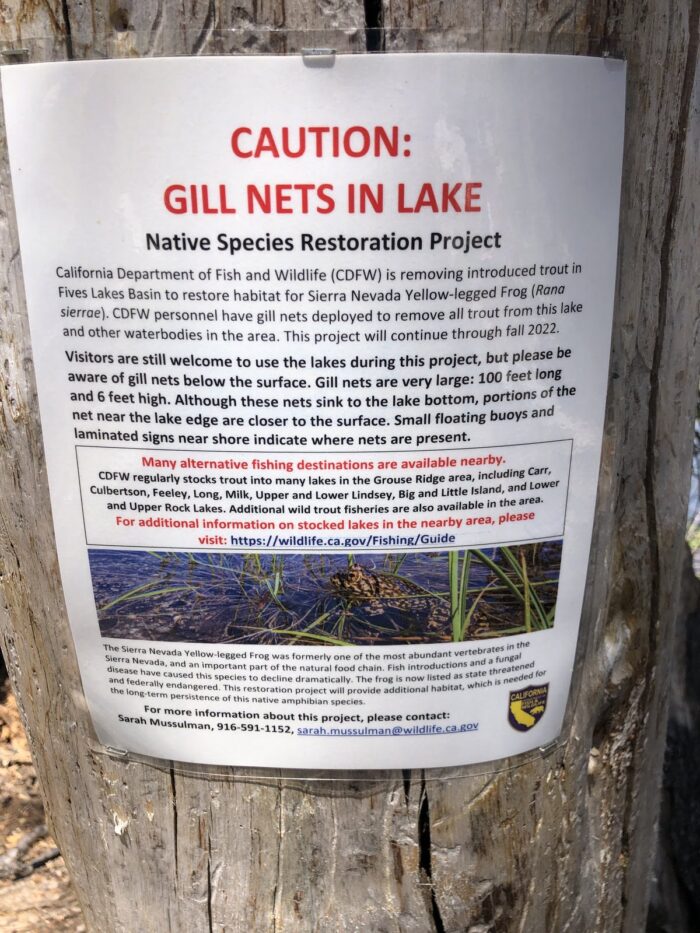 Five Lakes Basin In Tahoe National Forest - Bare Backpacking